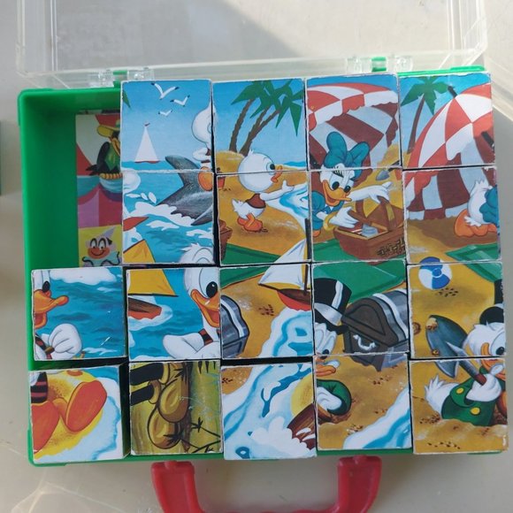 Disney | Toys | Vintage Disney Block Puzzle | Poshmark